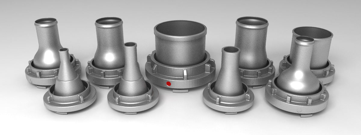 Tubolino Angled Coupling Nozzles 45° - AN6 - Trenchless Boss