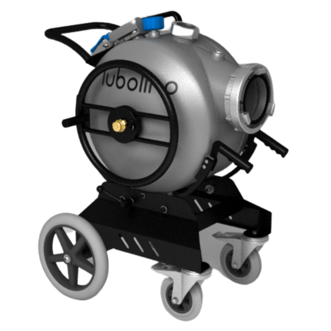 Tubolino Inversion Drum 500 6" With Trolley - ID500 - Trenchless Boss